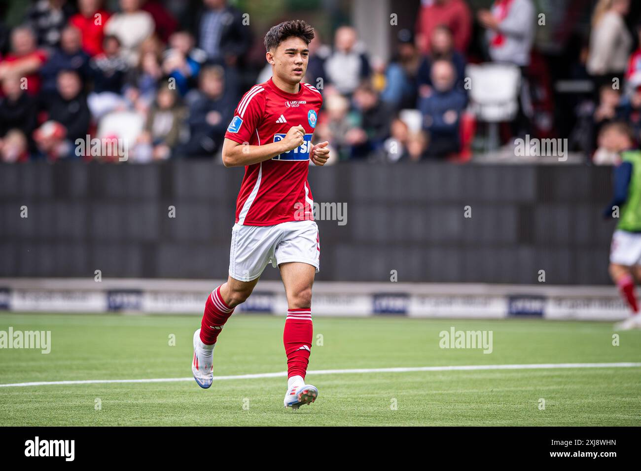 Silkeborg, Denmark. 30th, June 2024. Sebastian Biller of Silkeborg IF ...