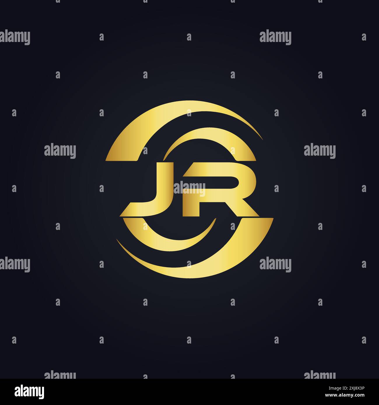 JR logo. J R design. White JR letter. JR, J R letter logo design. J R ...