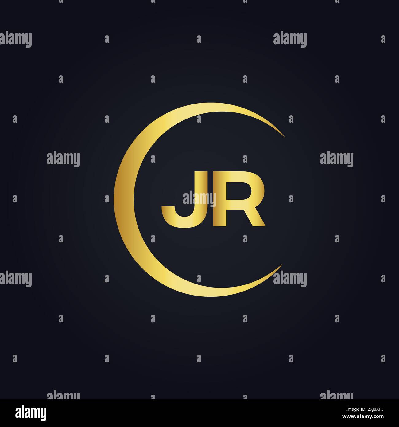 JR logo. J R design. White JR letter. JR, J R letter logo design. J R ...