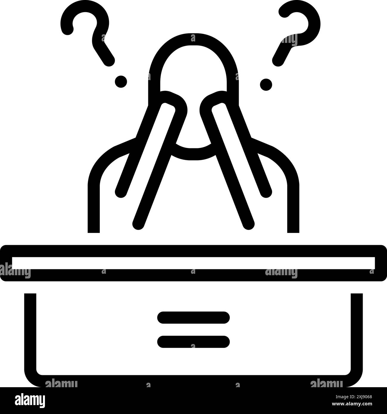 Icon for confused,disturbing Stock Vector Image & Art - Alamy