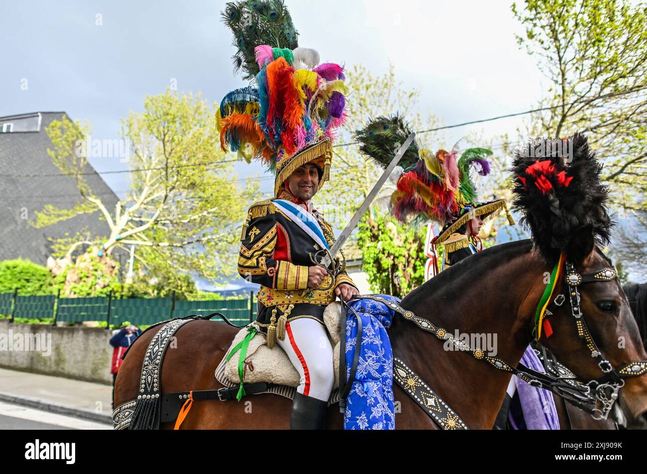 The Xenerais da Ulla, a vibrant tradition from the Ulla River region in ...