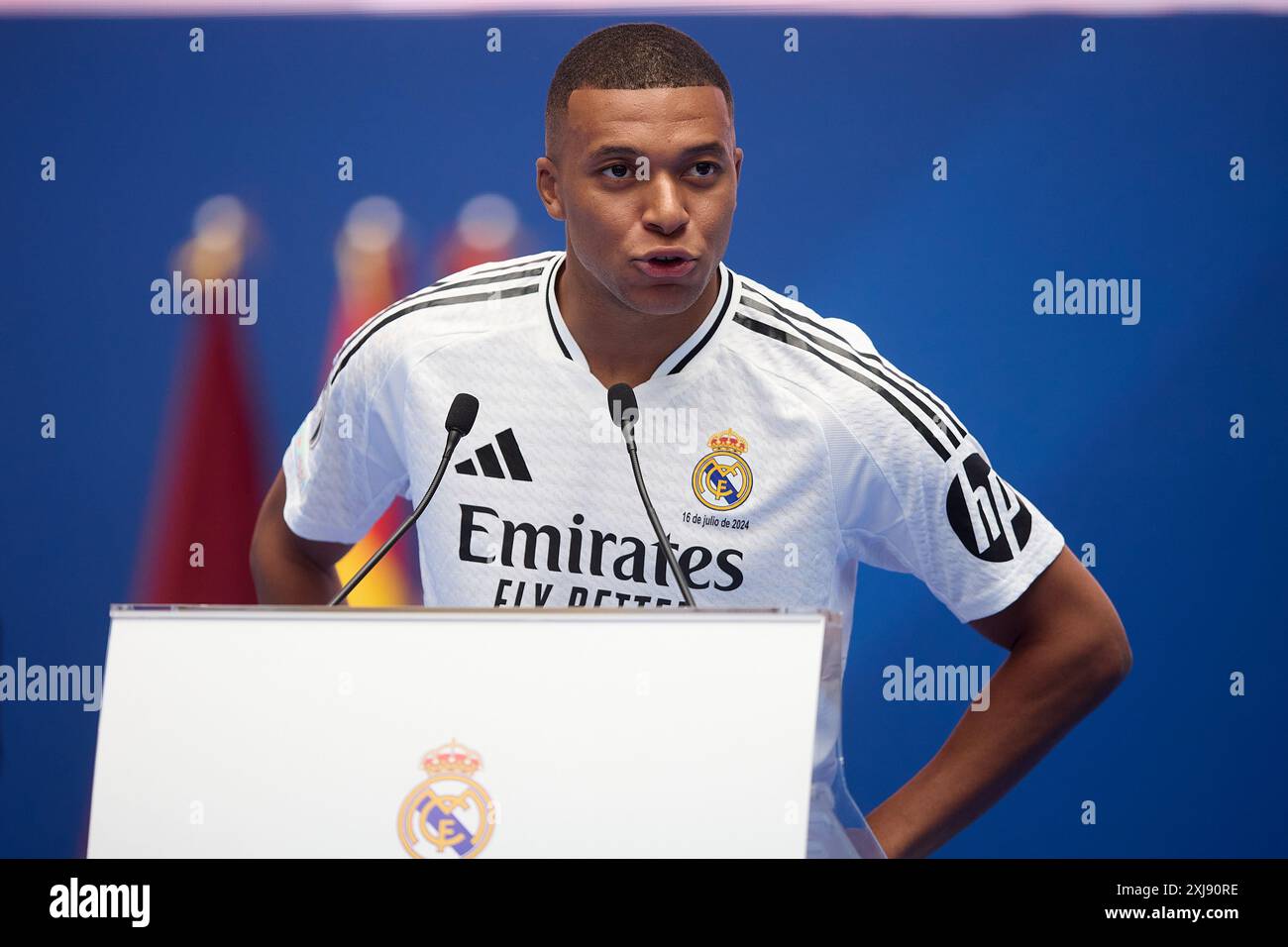 Kylian mbappe july 16 2024 hi-res stock photography and images - Alamy