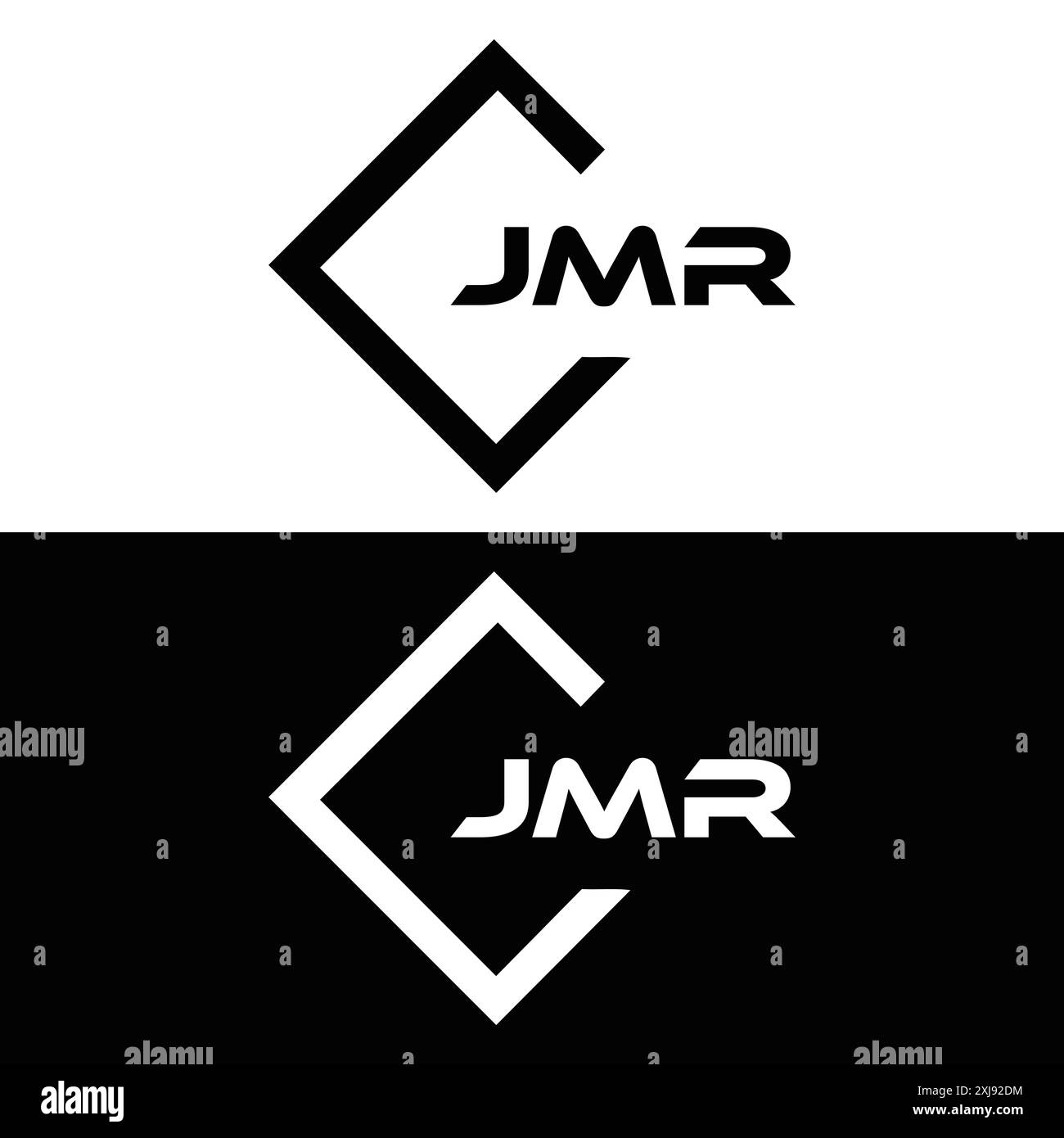 JMR logo. J M R design. White JMR letter. JMR, J M R letter logo design ...
