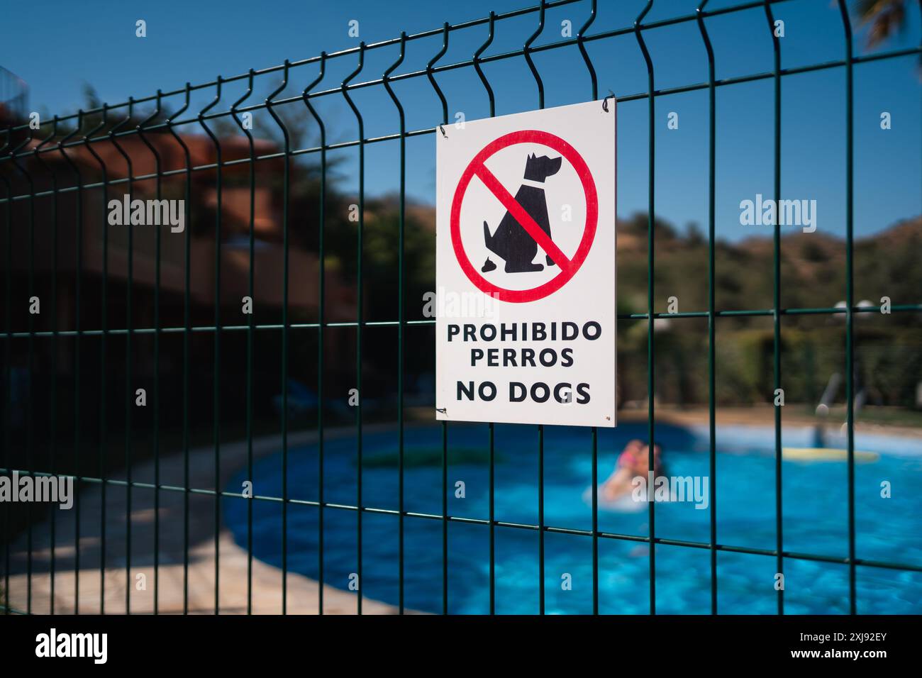 Warning notice for swimmers hi-res stock photography and images - Alamy