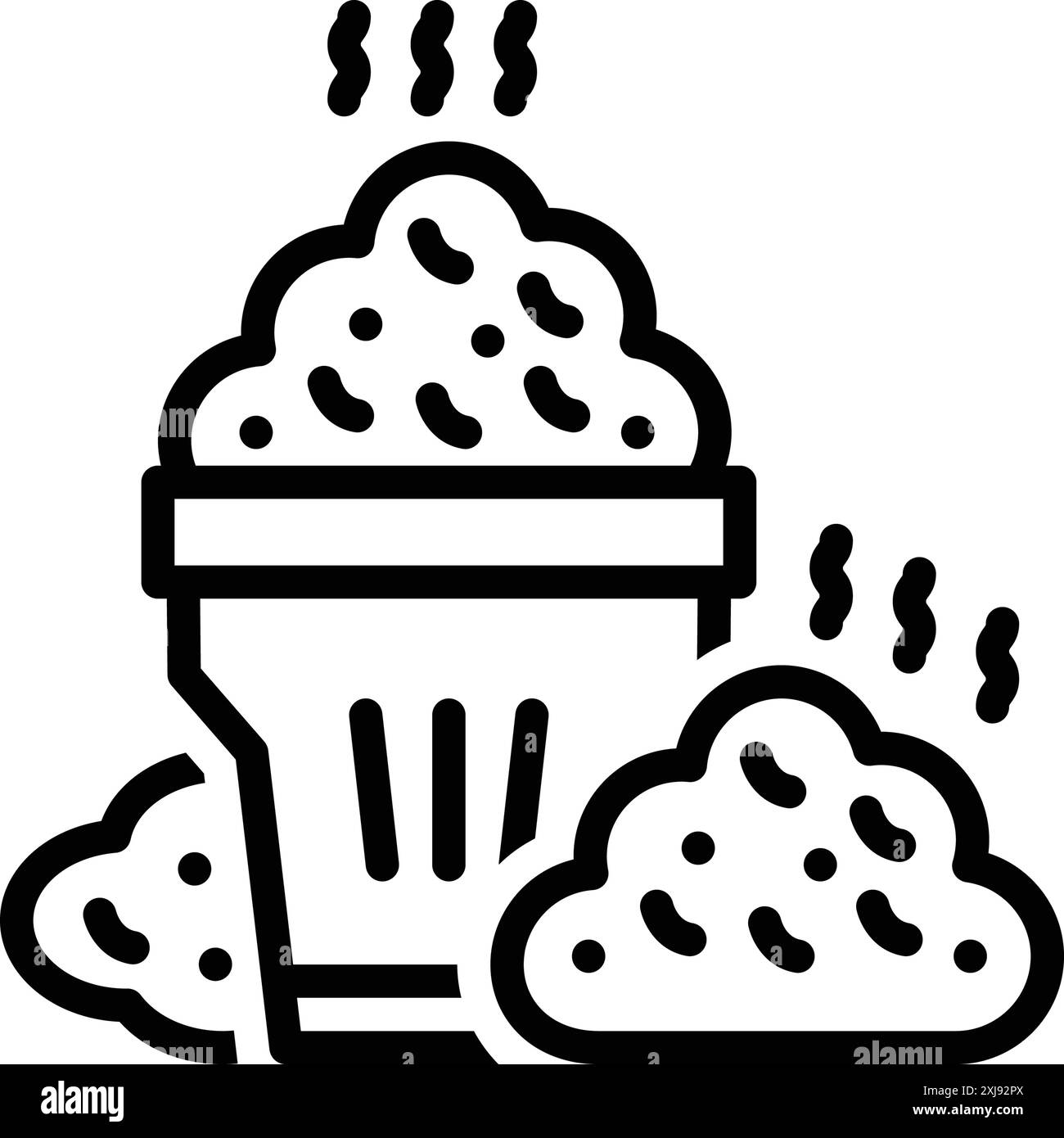 Icon for contamination,pollution Stock Vector Image & Art - Alamy