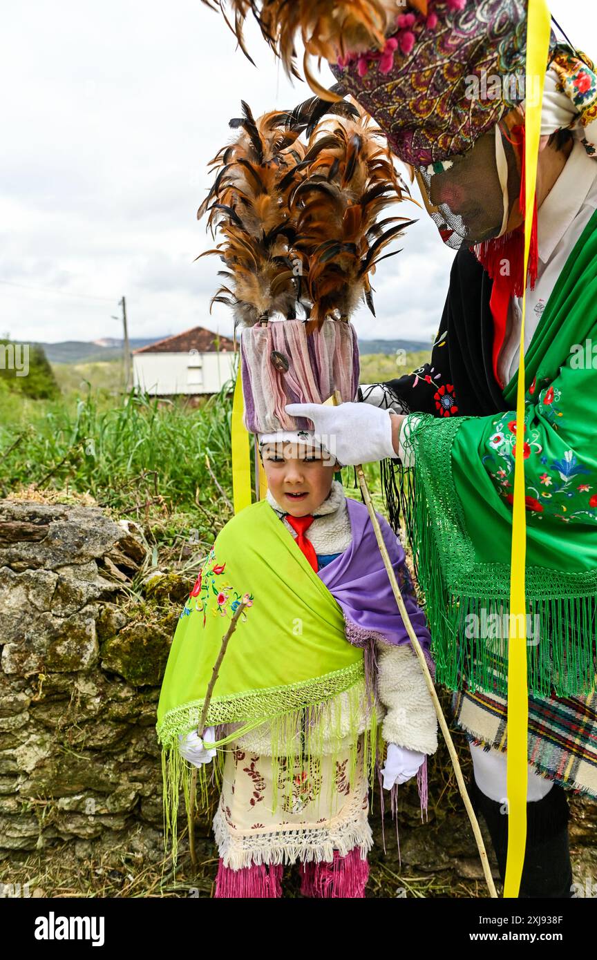 The Bonitas de Sande, an enchanting element of the Entroido festivities ...