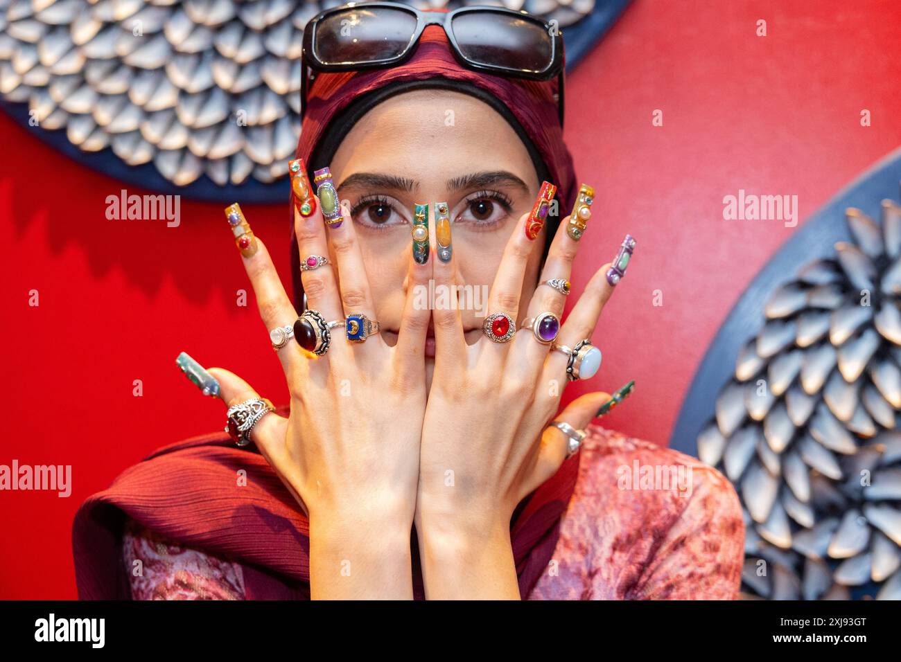 Croydon, London, UK. July 17th, 2024. Zahra Nadeem pictured with her ...