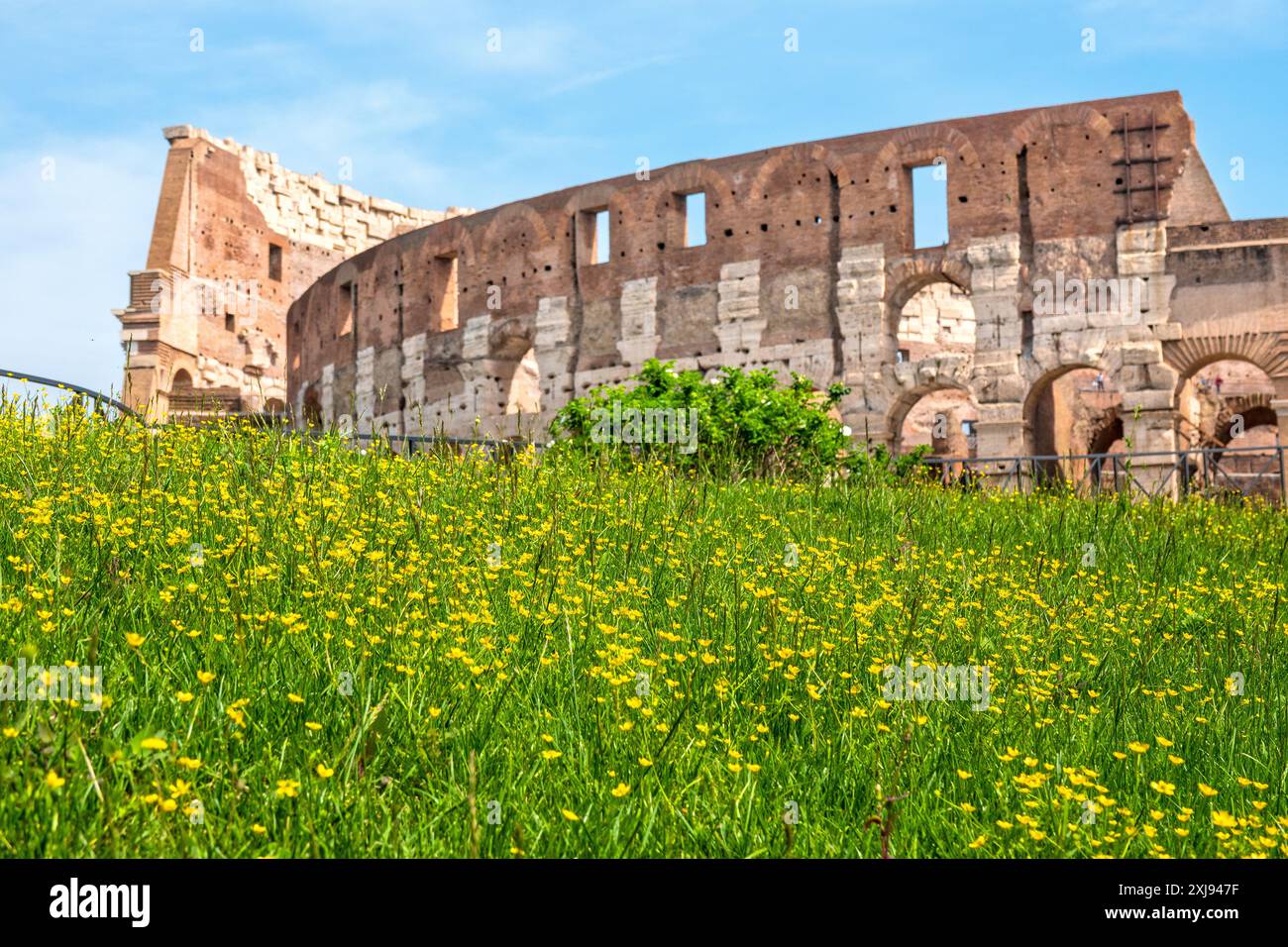 Restored roman colosseum hi-res stock photography and images - Alamy