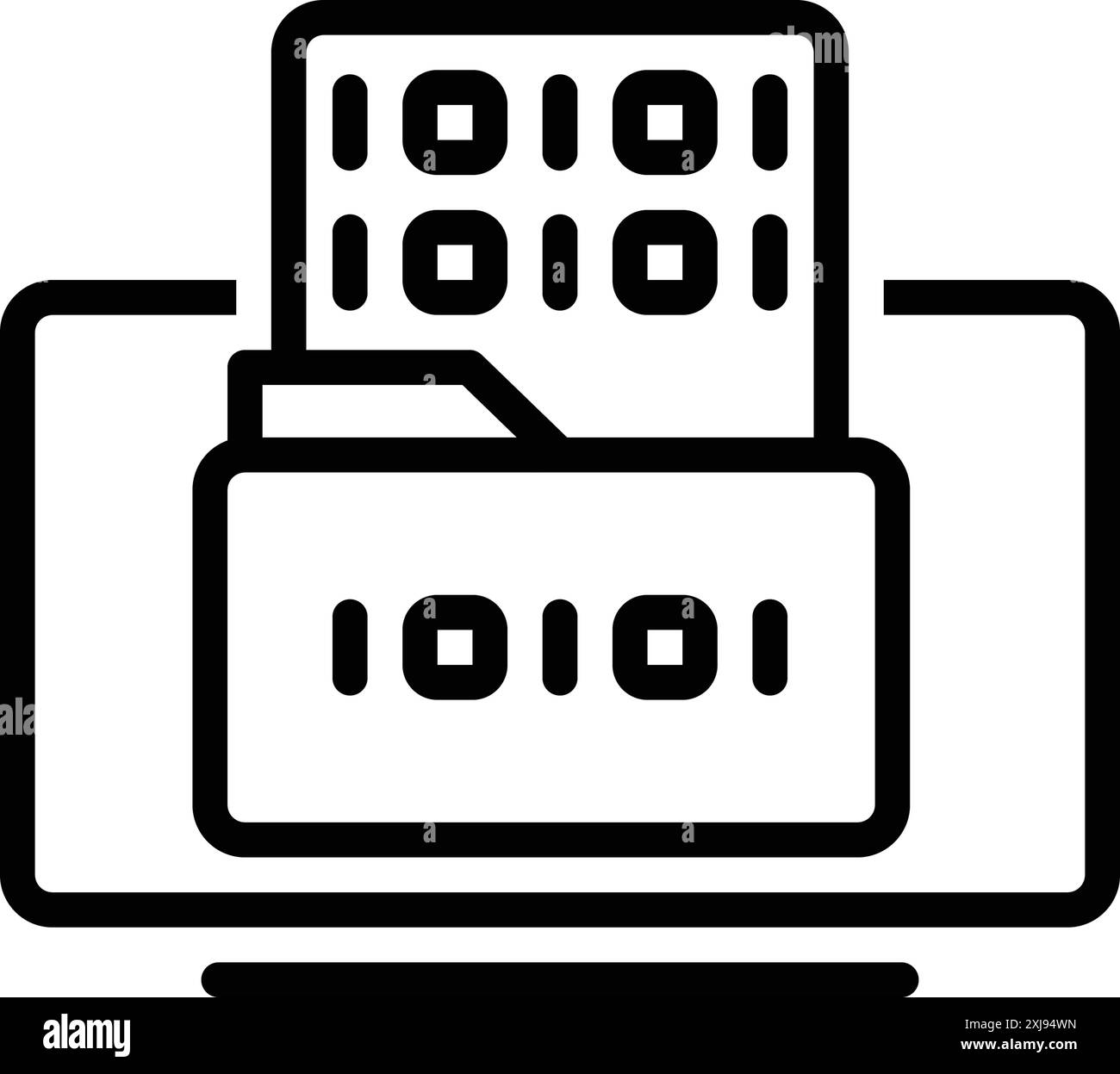 Encryption encoding Stock Vector Images - Alamy