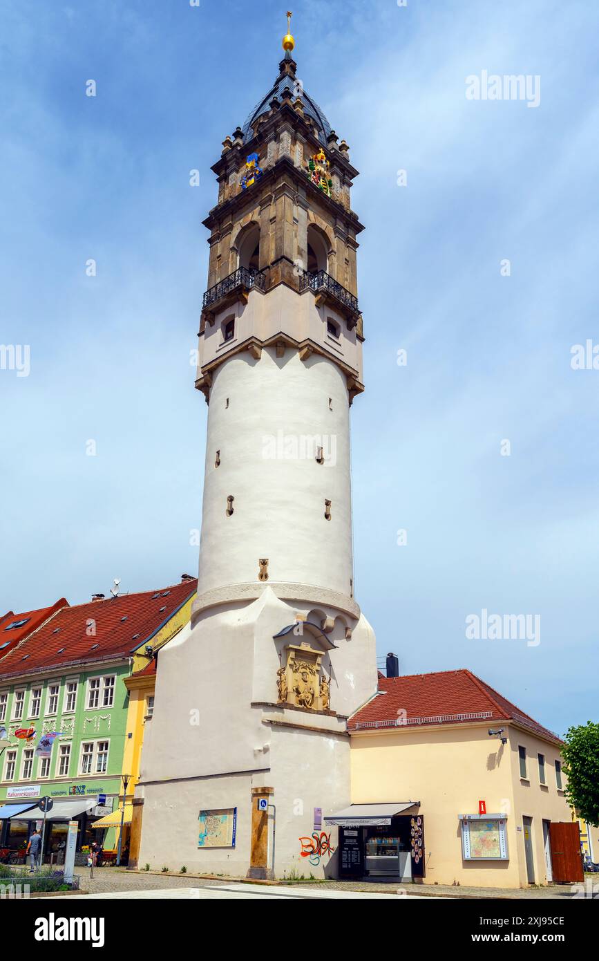 Tower Of The Rich – the „leaning tower of Bautzen“ build (1490–92 ...