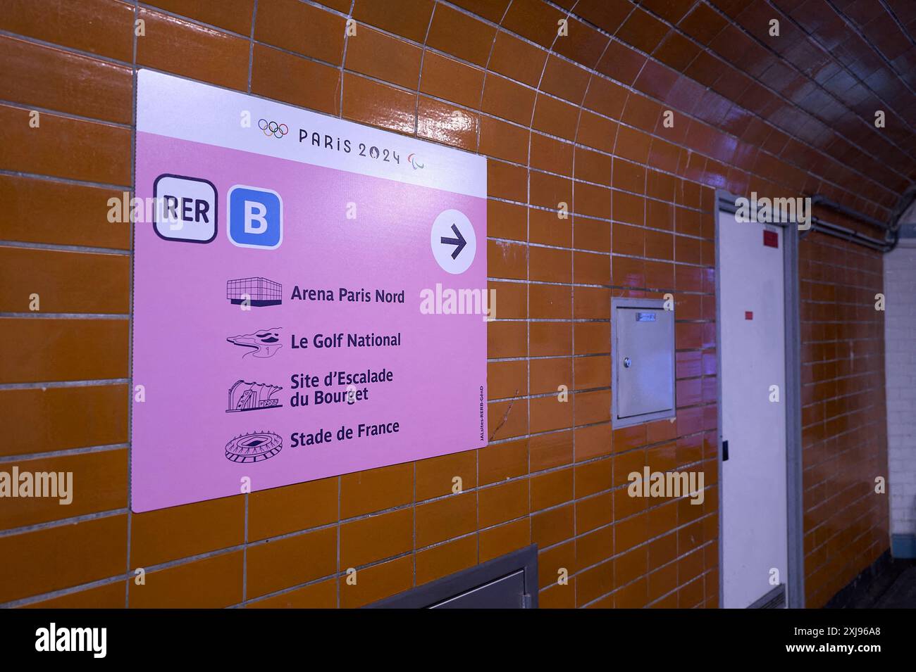 Paris 2024 olympic games pictograms hi-res stock photography and images ...