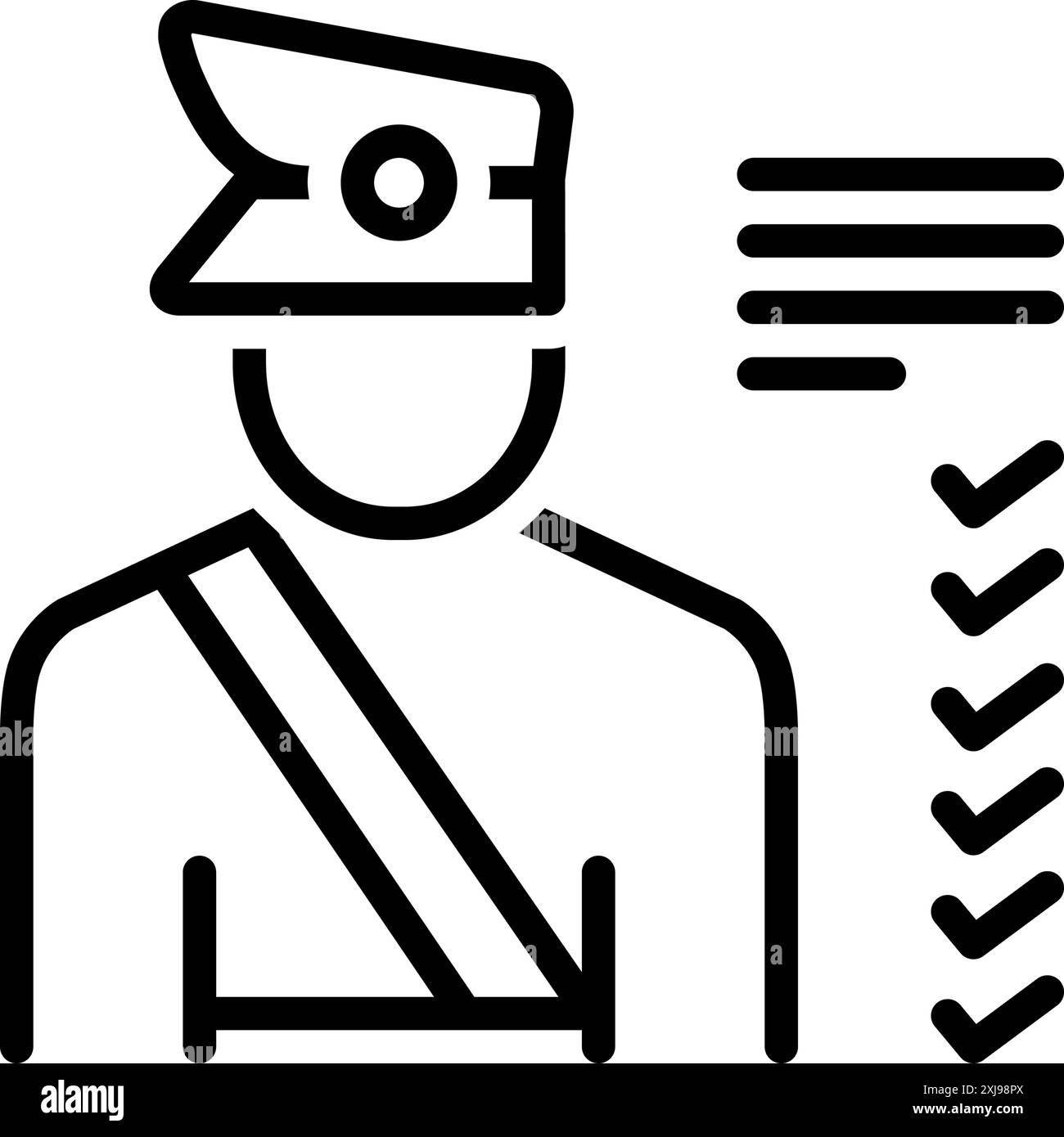 Work duties Stock Vector Images - Alamy