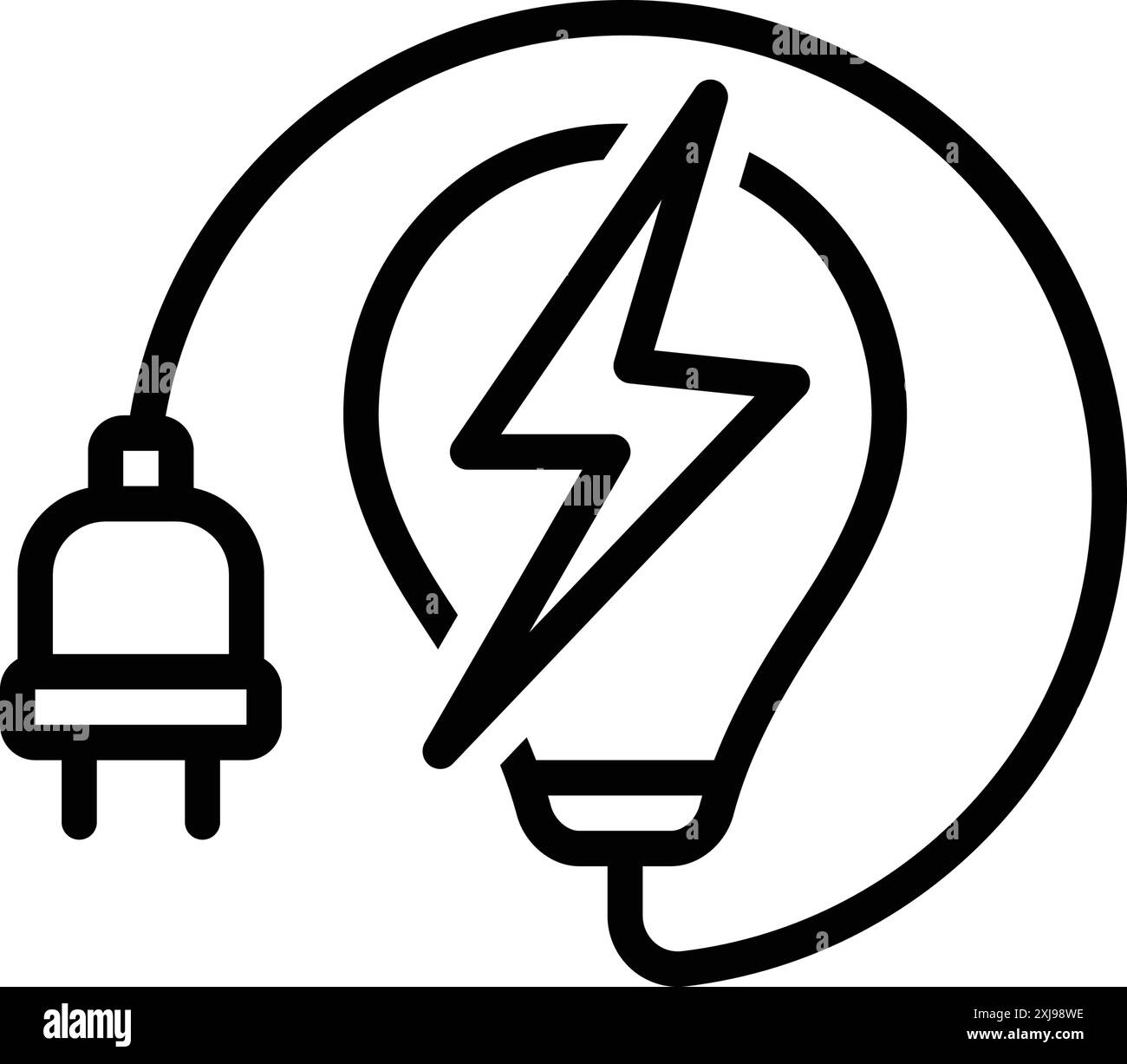 Icon for electricity,current Stock Vector Image & Art - Alamy
