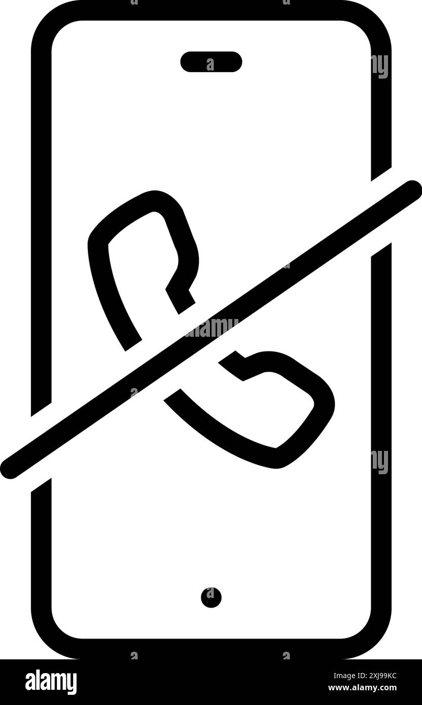 Icon for ending,phone Stock Vector Image & Art - Alamy