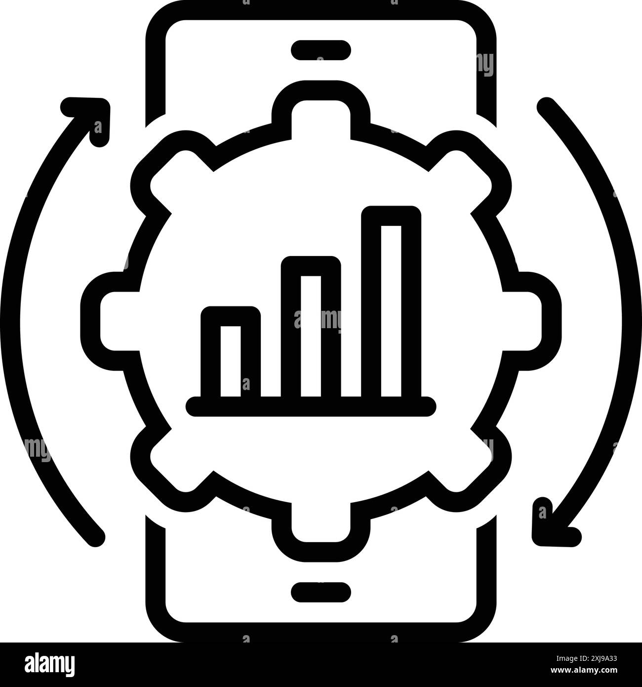 Icon for optimize,process Stock Vector Image & Art - Alamy