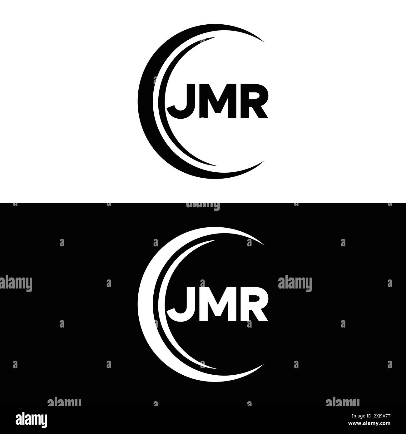 JMR logo. J M R design. White JMR letter. JMR, J M R letter logo design ...
