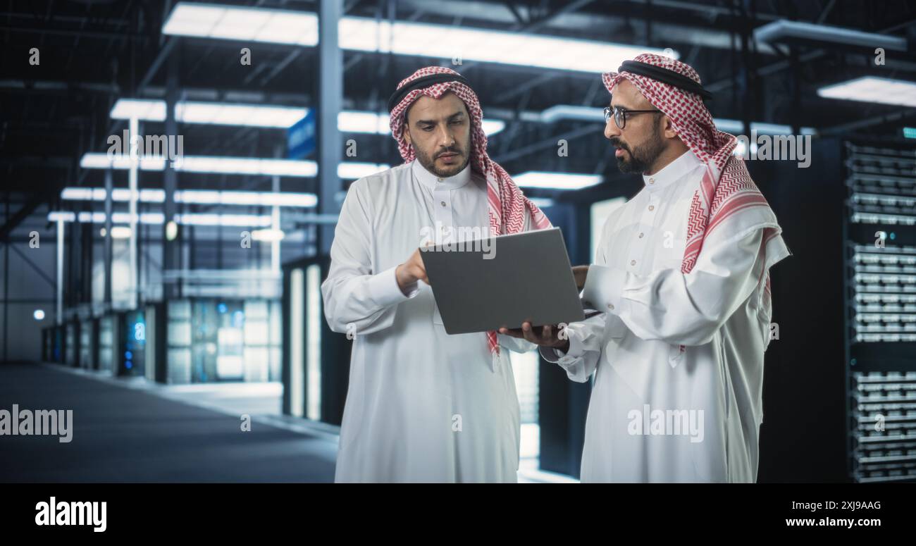 Middle Eastern Computer Engineer and Cybersecurity Professional Work in ...