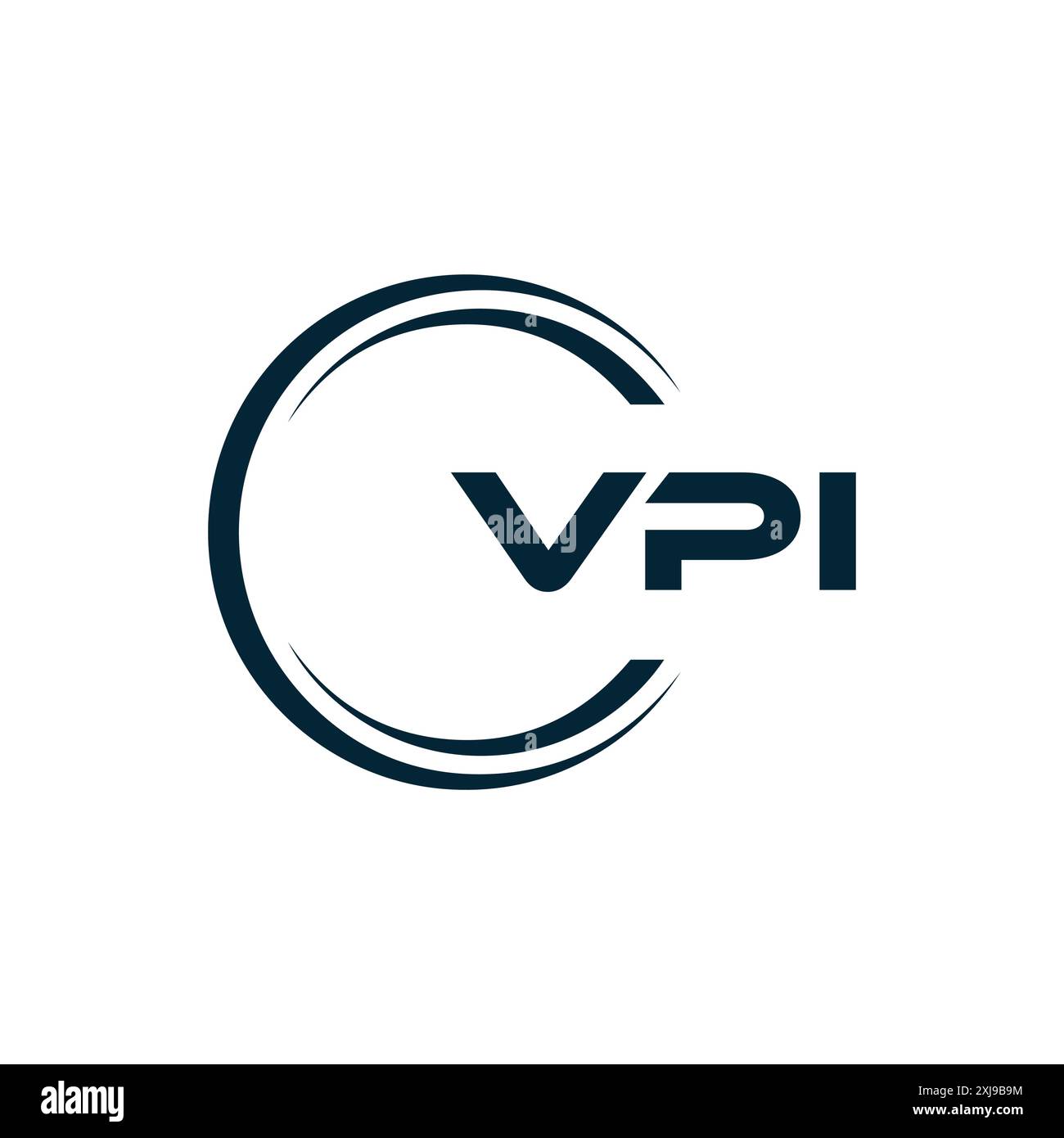 VPI logo. V P I design. White VPI letter. VPI, V P I letter logo design ...