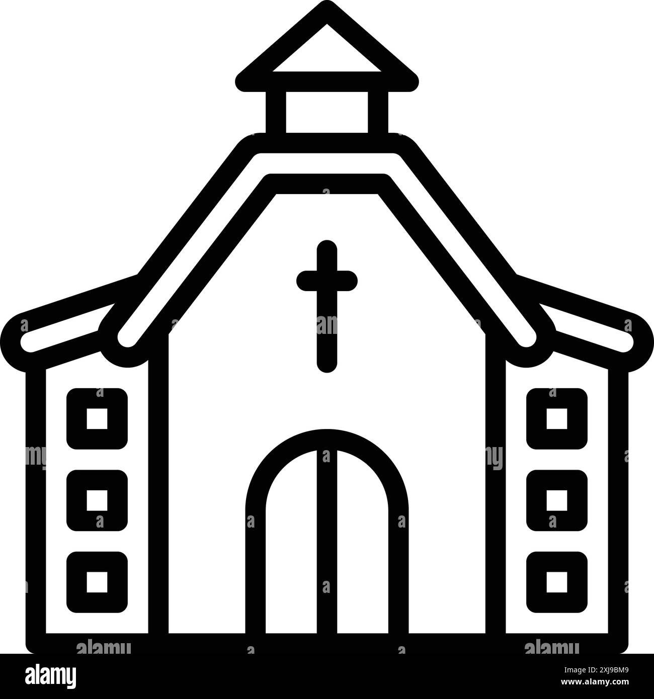 Chapel shape Black and White Stock Photos & Images - Alamy