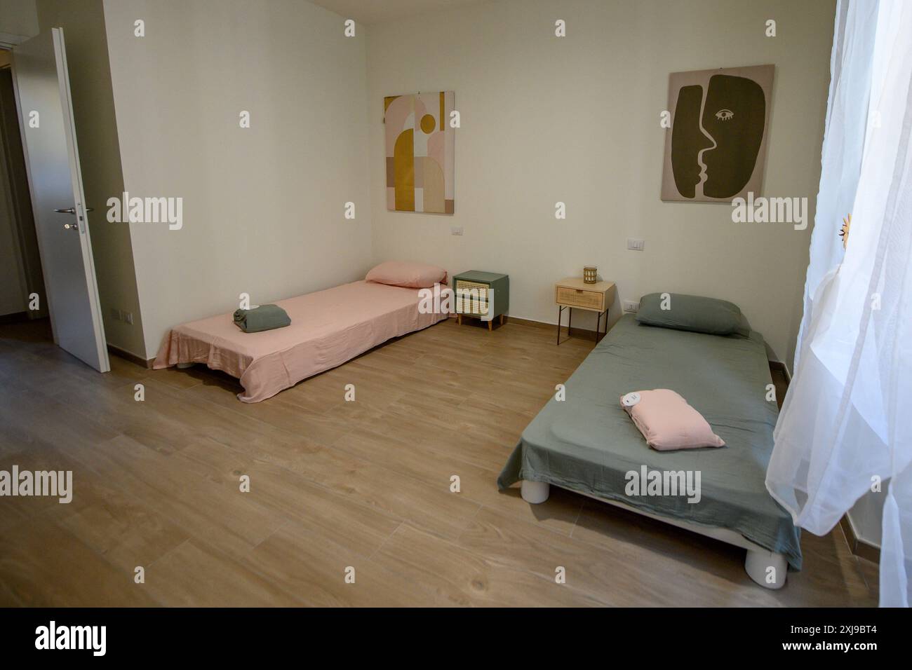 Milano, Milano. 17th July, 2024. Inaugurazione Condominio sociale ...