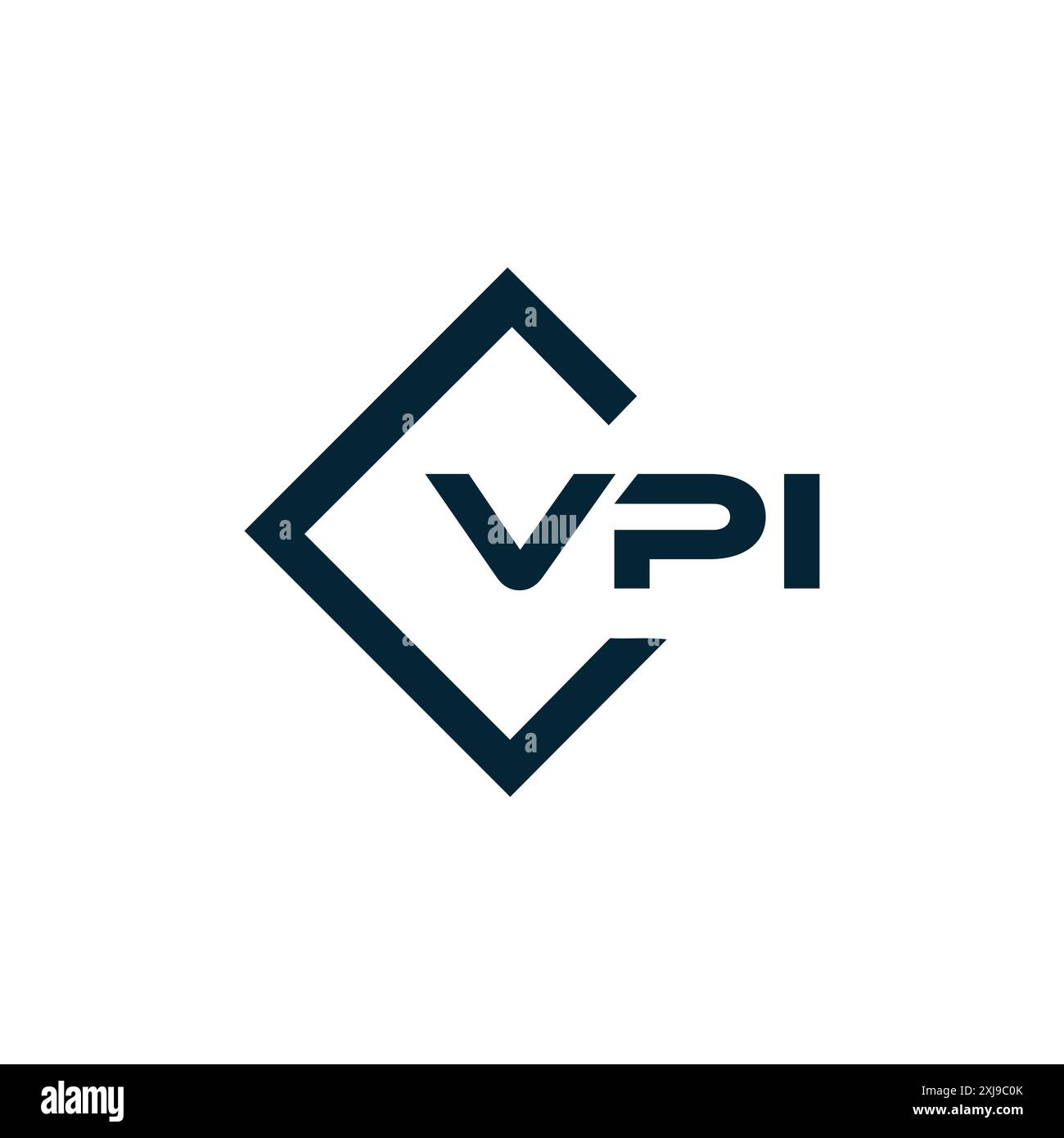 VPI logo. V P I design. White VPI letter. VPI, V P I letter logo design ...