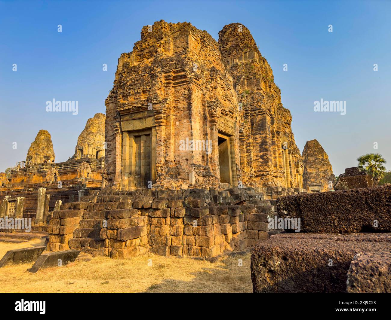 Pre Rup Temple, a Hindu temple at Angkor built in 961 for Khmer king ...