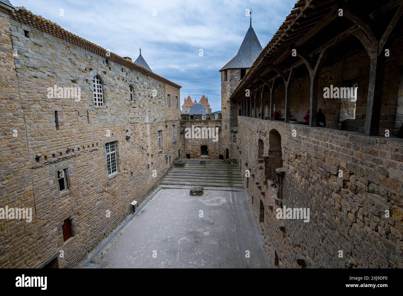 Cite de Carcassonne citadel, UNESCO World Heritage Site, Carcassonne ...