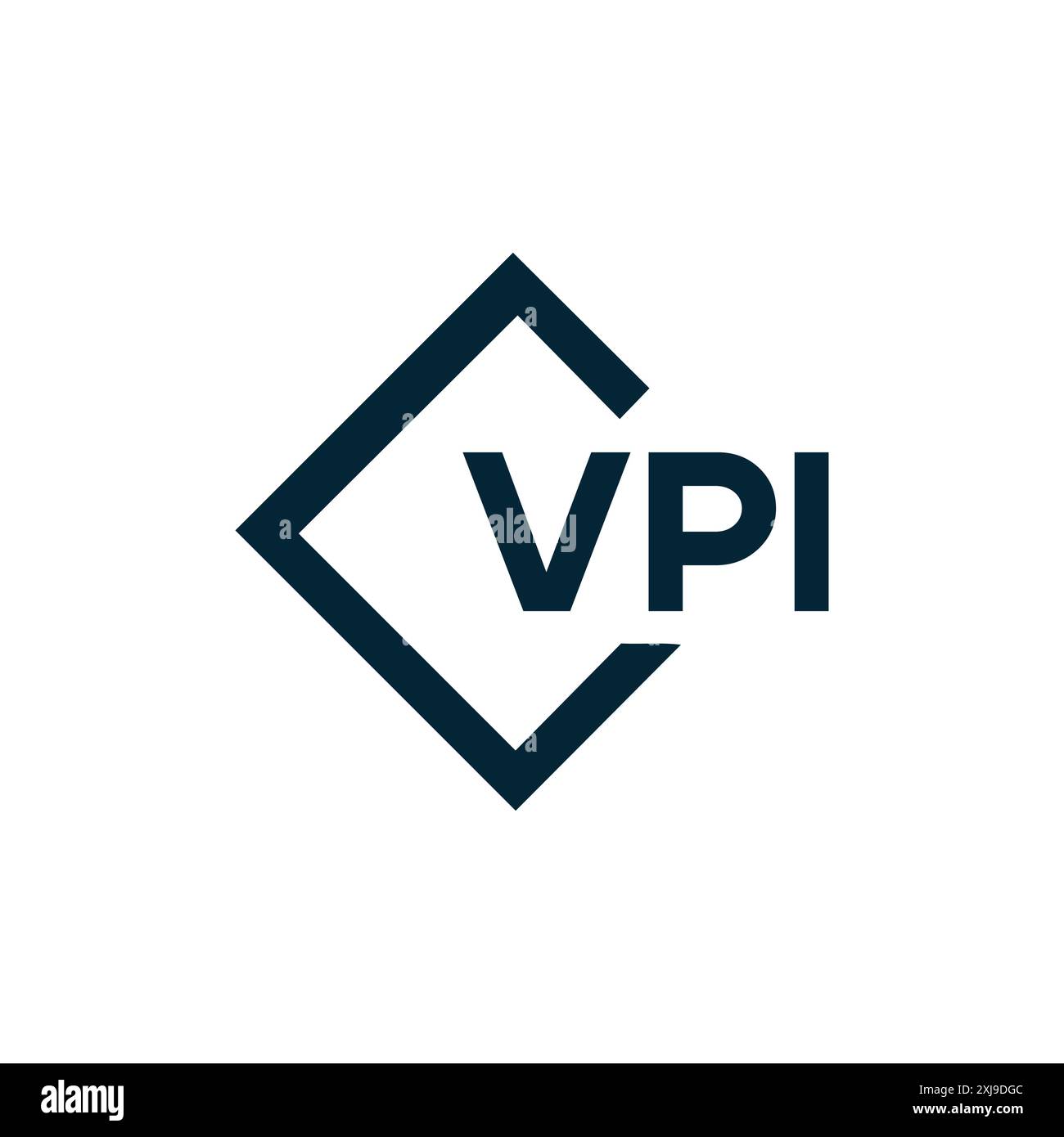 VPI logo. V P I design. White VPI letter. VPI, V P I letter logo design ...