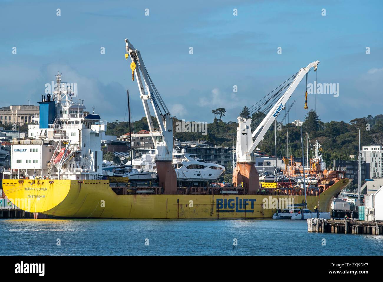 HAPPY DOVER (IMO: 9551959), a Heavy Load Carrier (Big Lift) ship at the ...