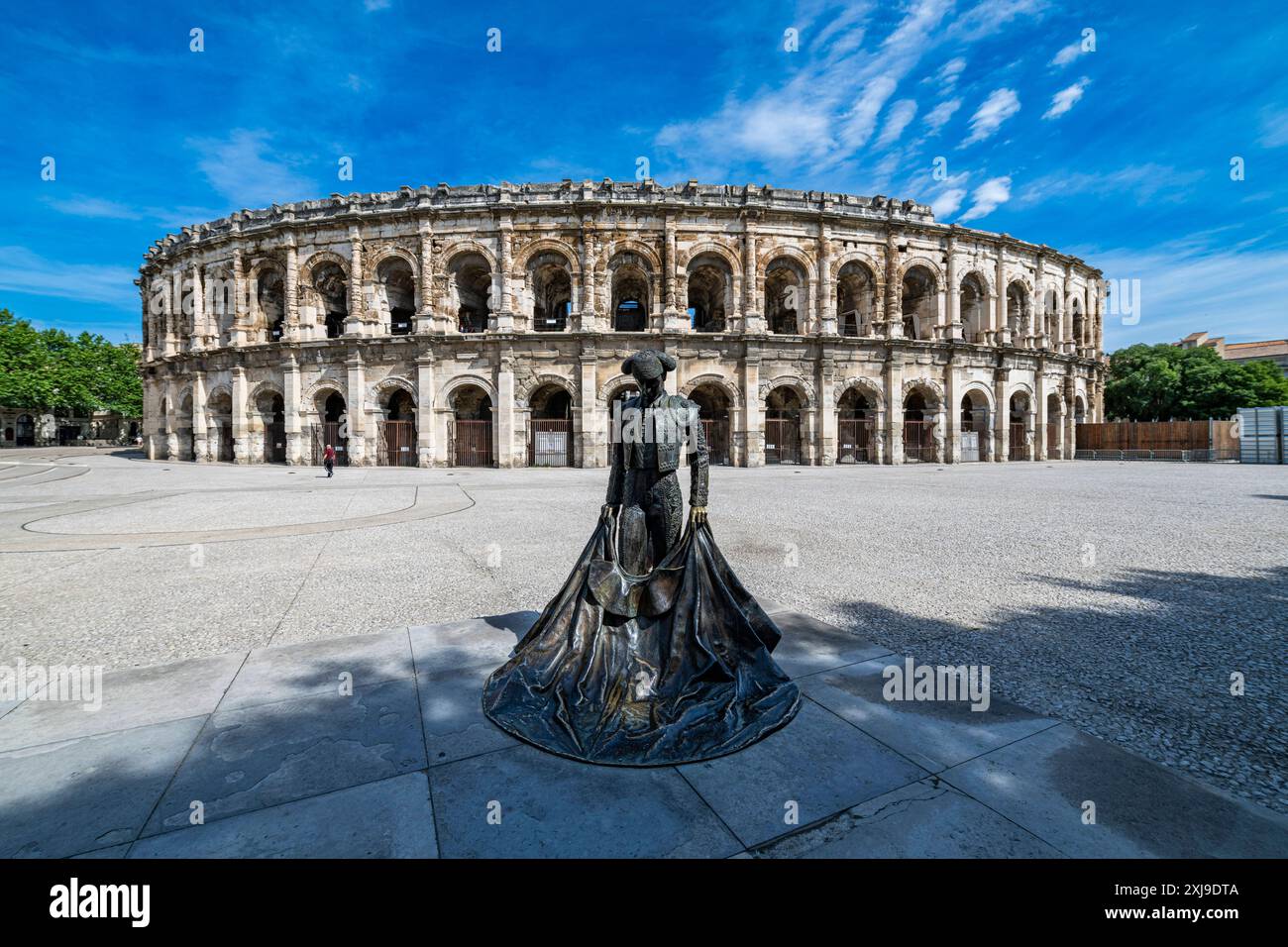 Roman amphitheatre, Nimes, Gard, Occitania, France, Europe Copyright ...