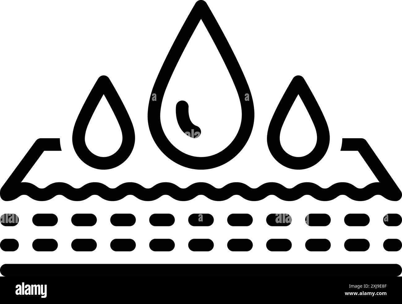 Icon for absorption,soaking Stock Vector Image & Art - Alamy