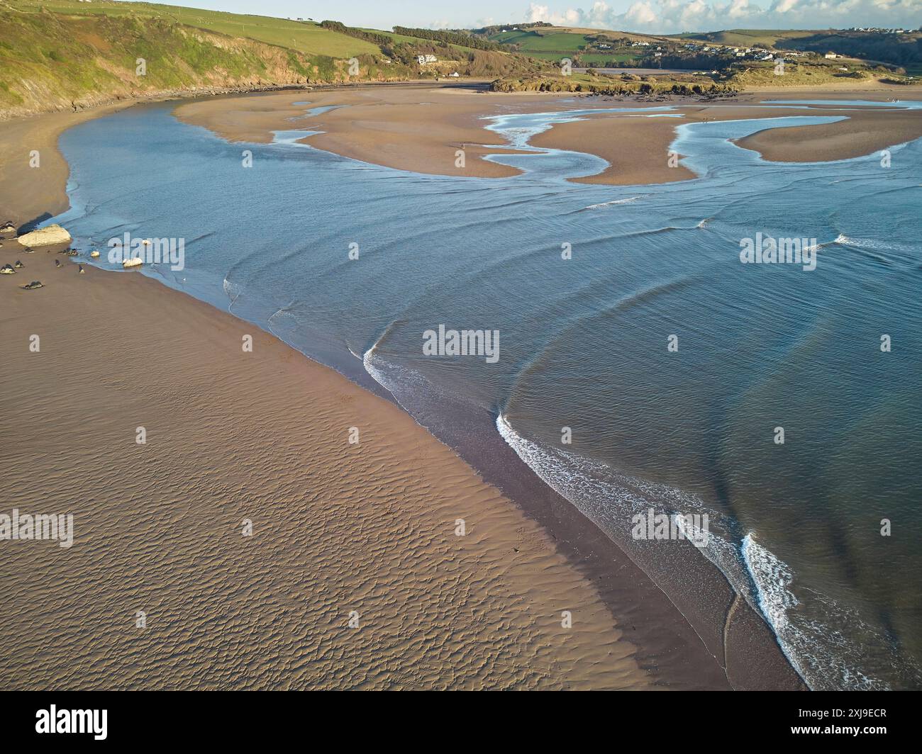 Sand banks in estuary hi-res stock photography and images - Alamy