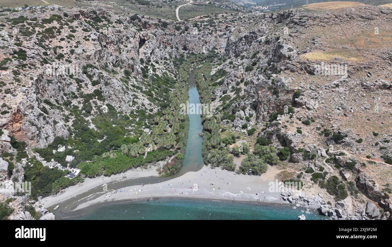 Preveli gorge hi-res stock photography and images - Alamy