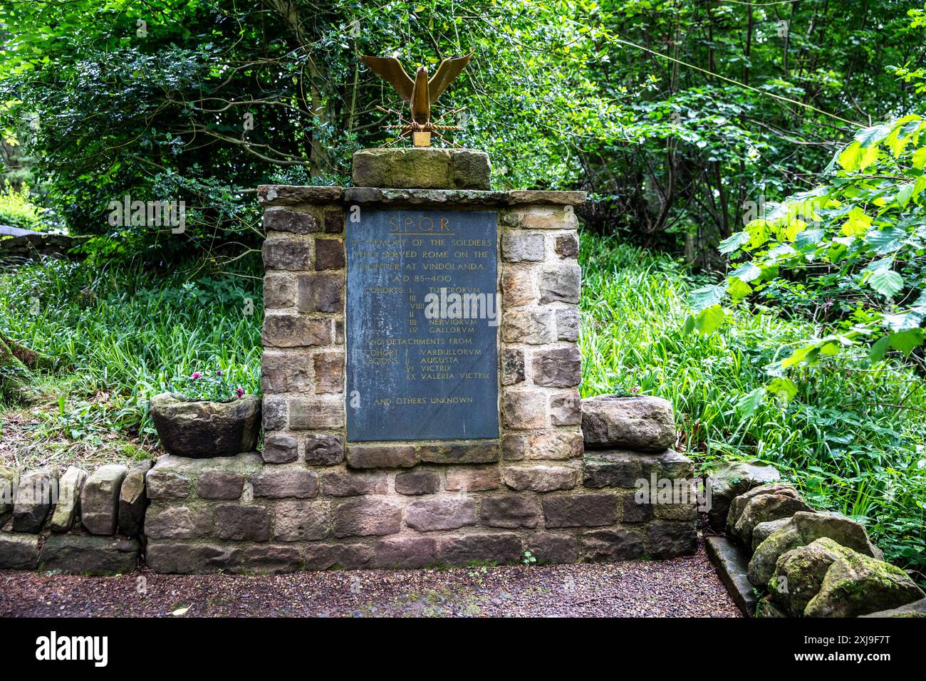 Vindolanda was a Roman auxiliary fort (castrum) just south of Hadrian's ...