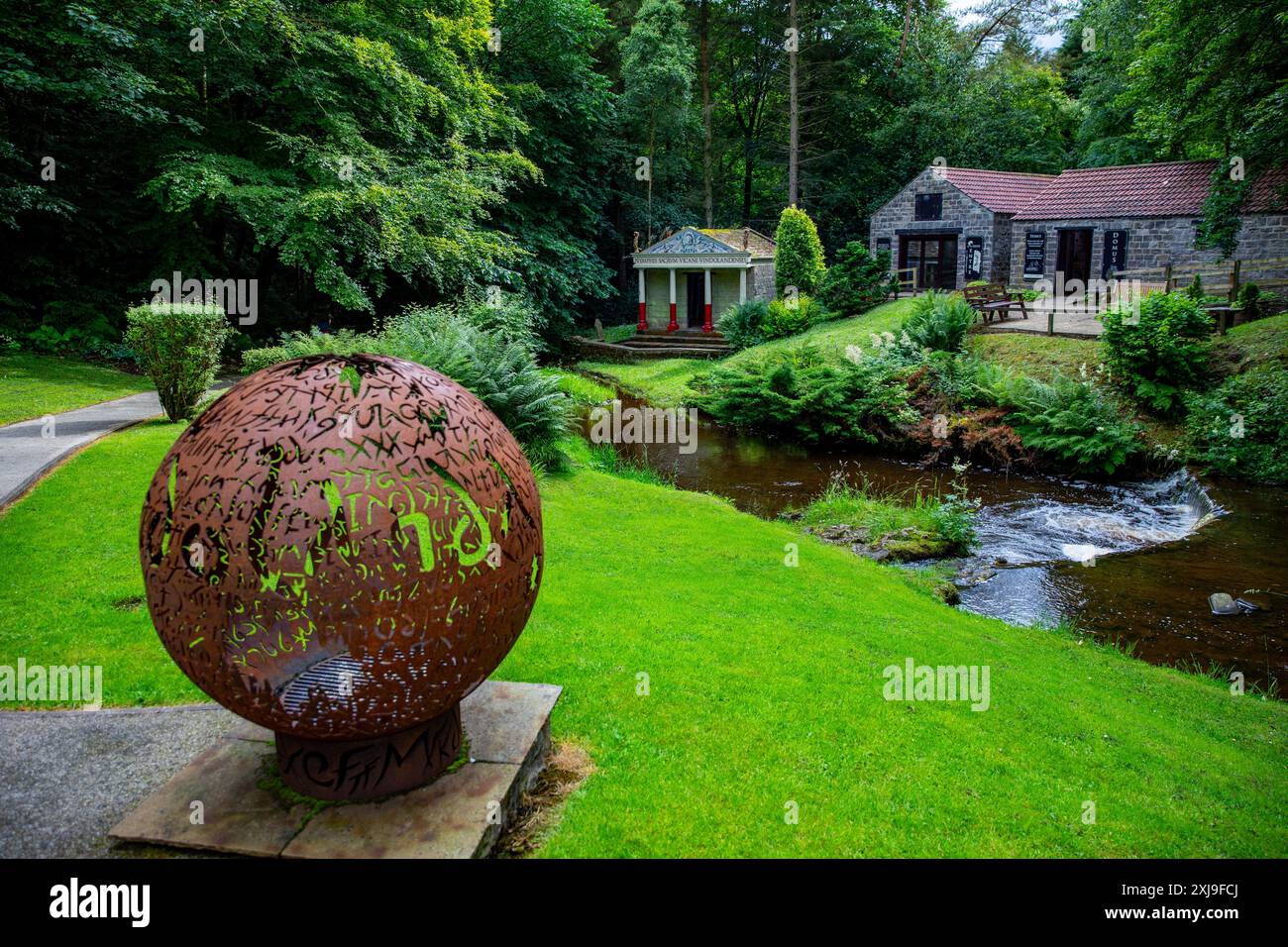 Vindolanda was a Roman auxiliary fort (castrum) just south of Hadrian's ...