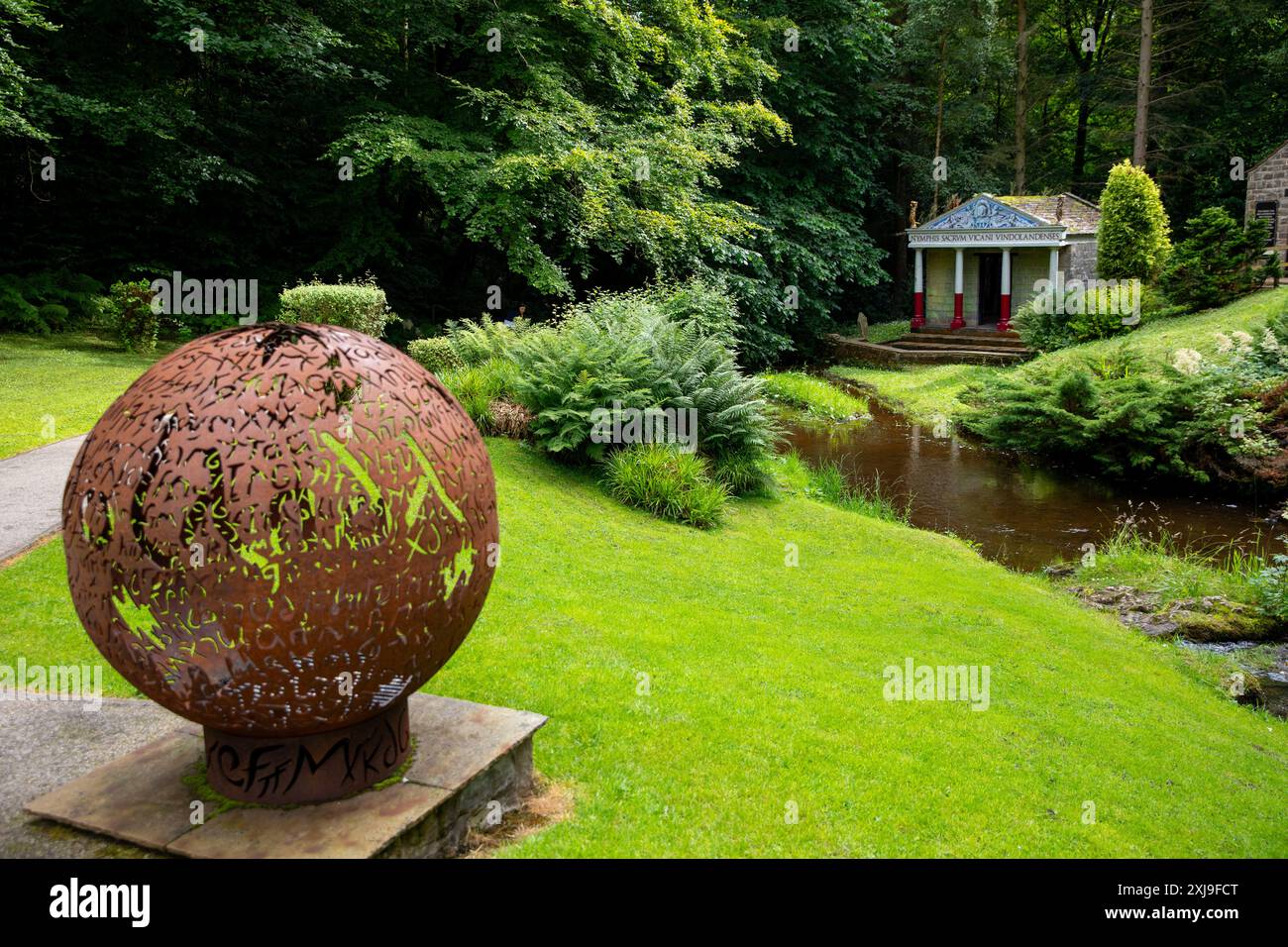 Vindolanda was a Roman auxiliary fort (castrum) just south of Hadrian's ...