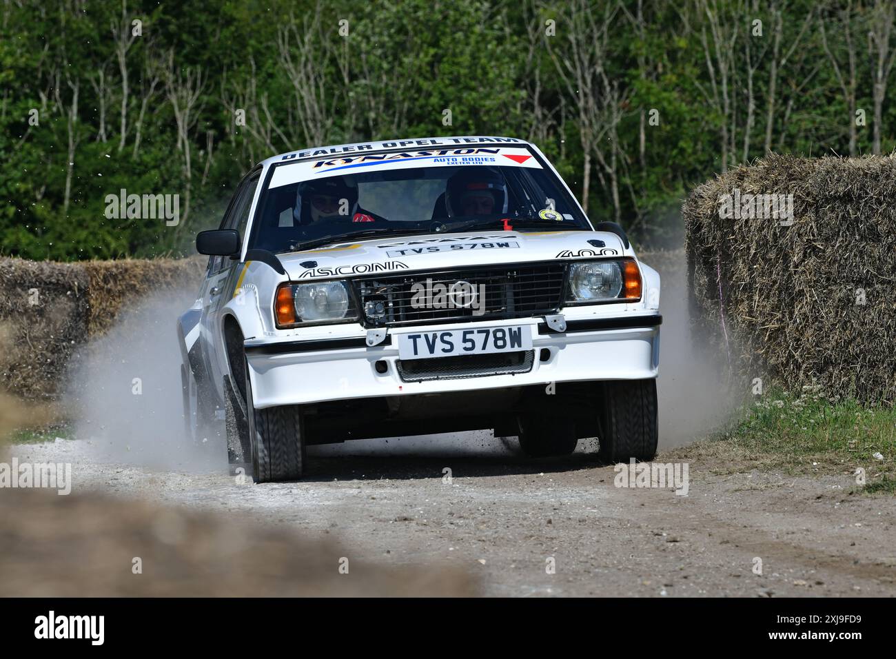 Paul Kynaston, Opel Ascona 400, Forest Rally Stage, Birth of Stage ...