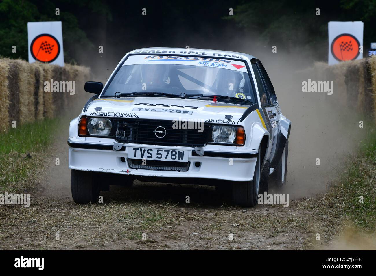 Paul Kynaston, Opel Ascona 400, Forest Rally Stage, Birth of Stage ...