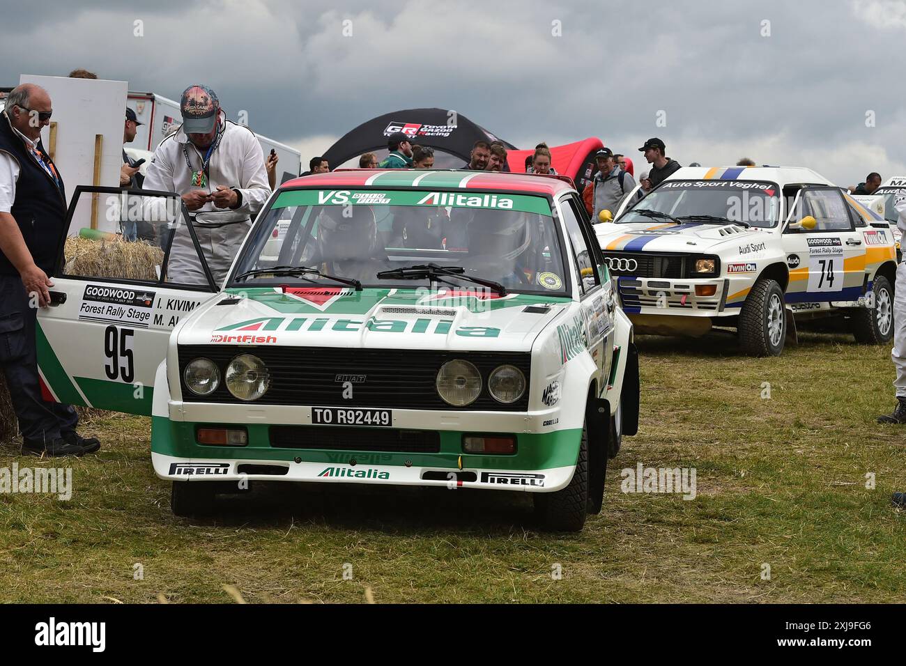 Stephen Rimmer, FIAT 131 Abarth Gp4, Forest Rally Stage, Birth of Stage ...