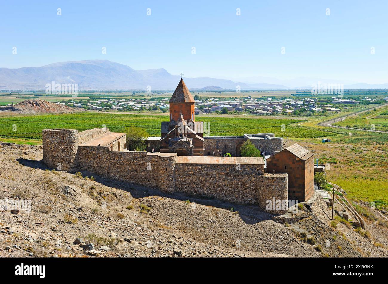 Khor Virap Monastery, Ararat plain, Artashat, Armenia, Eurasia ...
