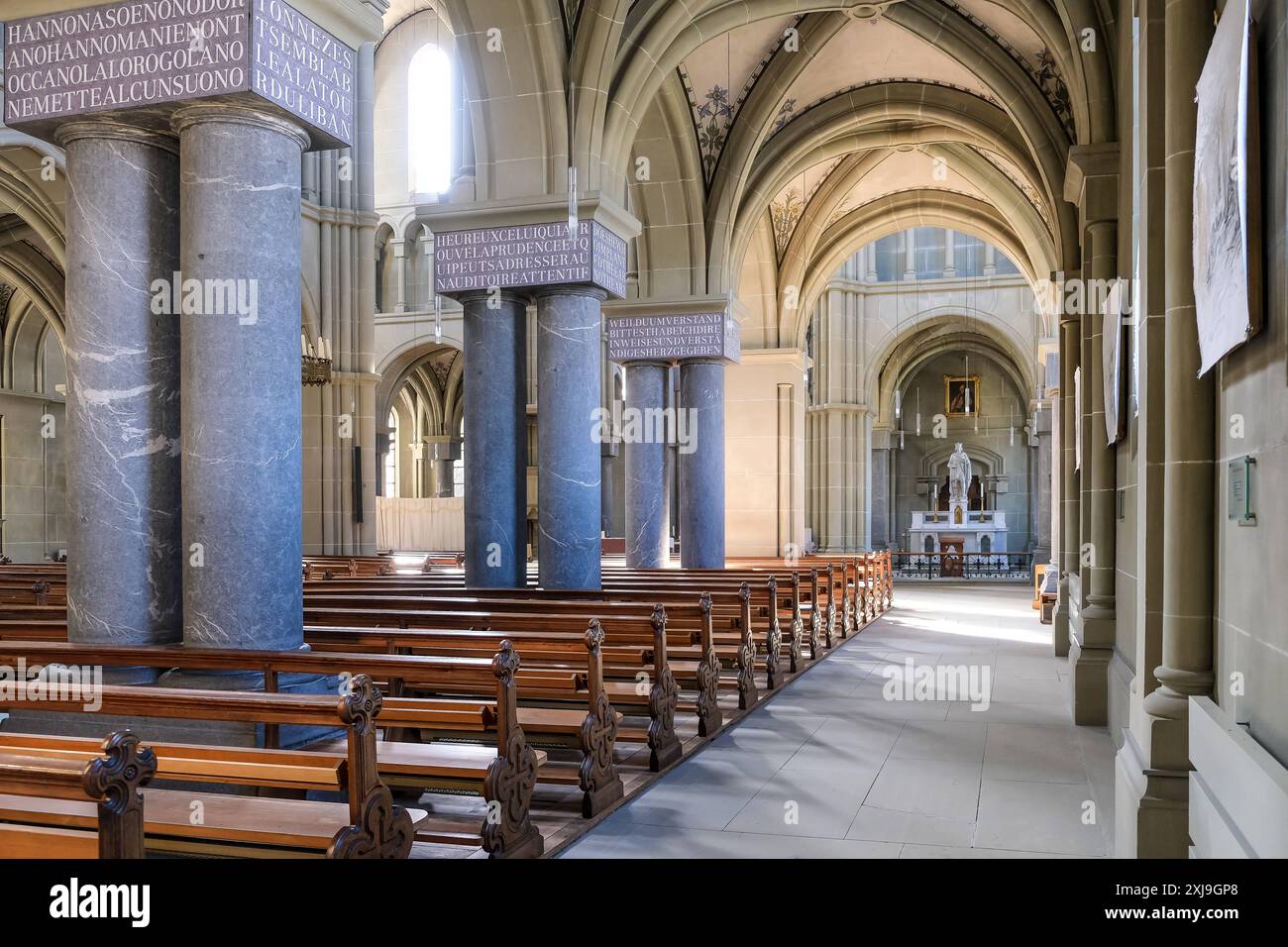 Interior of the Cathedral Church of St. Peter and Paul, an Old Catholic ...