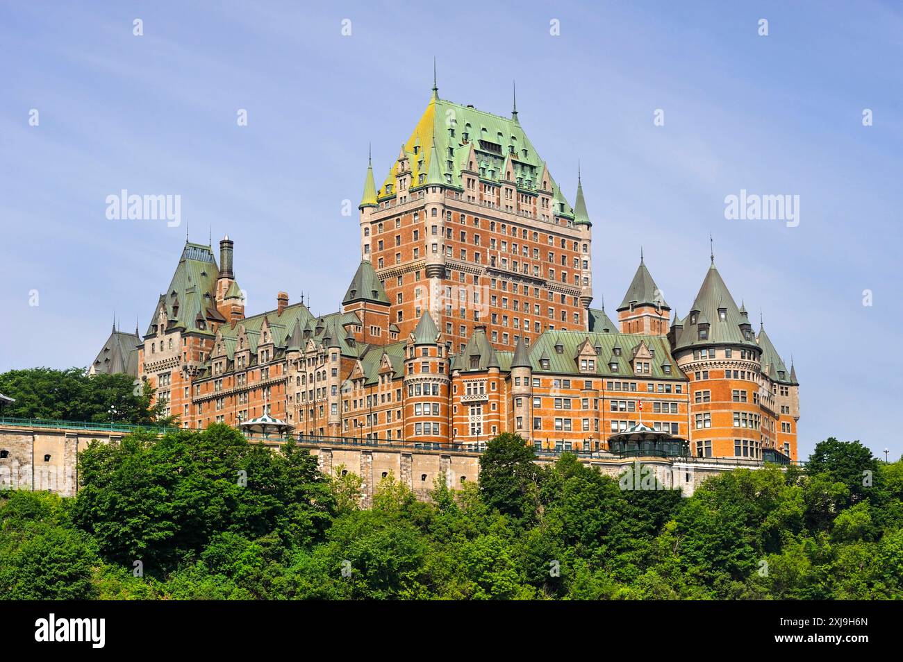 Chateau Frontenac, Quebec City, UNESCO World Heritage Site, Province of ...