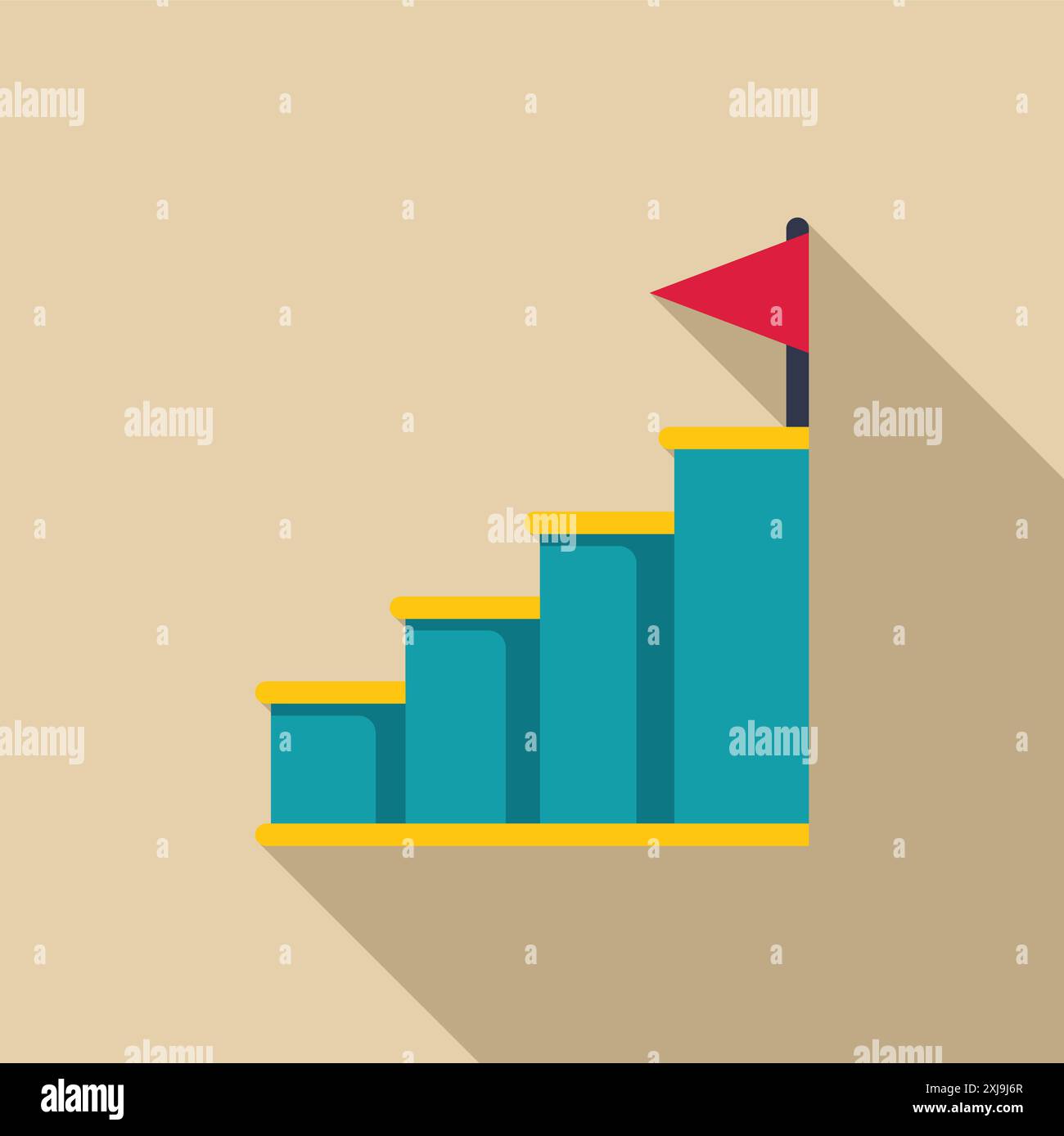 Achieving steps Stock Vector Images - Alamy