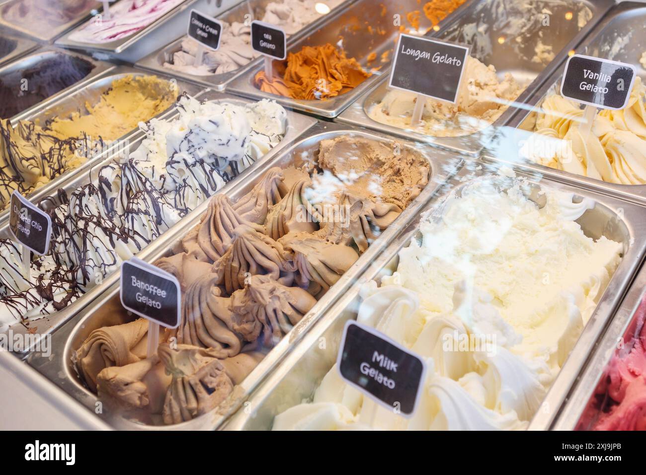 Italian gelatto ice cream hi-res stock photography and images - Alamy