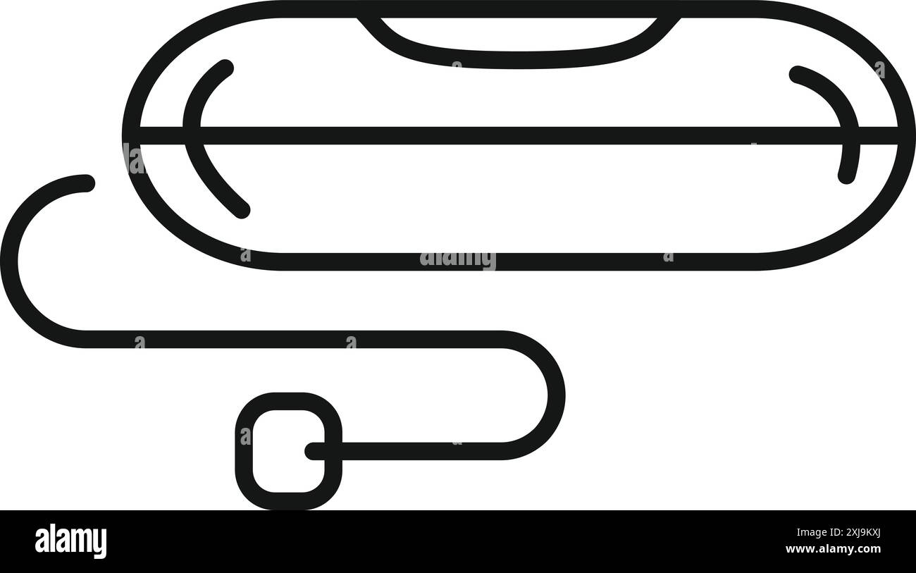 Wireless earbuds charging case with open lid is ready for use Stock ...