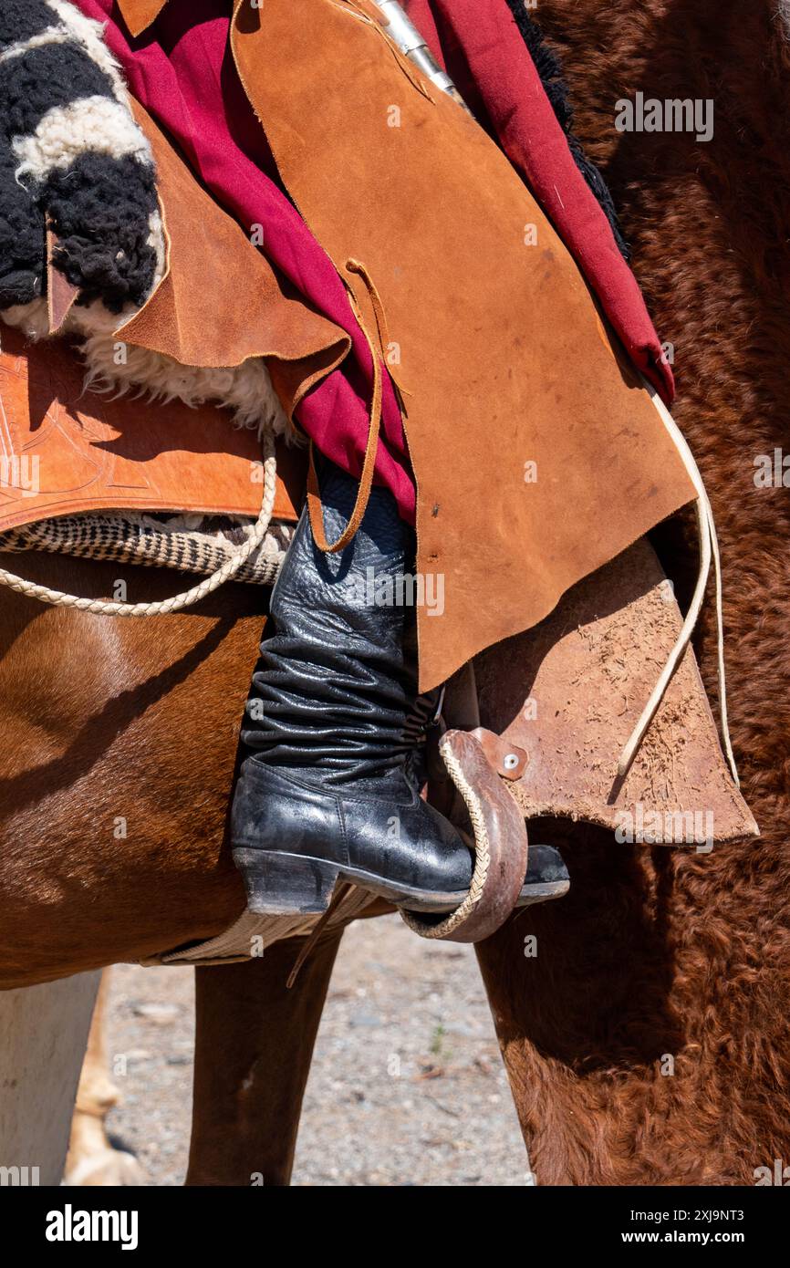 Leather chaps hi-res stock photography and images - Alamy