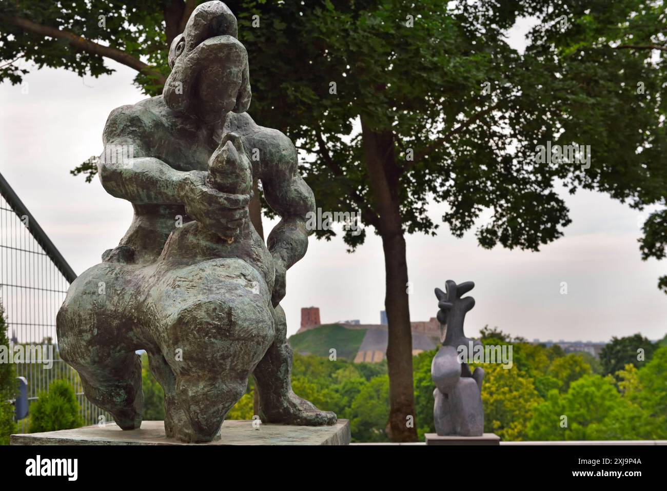 Prometheus strangling the Vulture, a bronze sculpture by Jacques ...