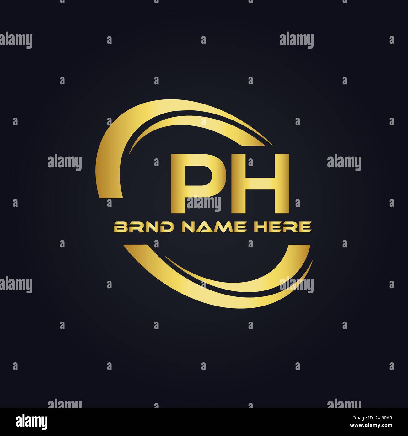 PH logo. P H design. White PH letter. PH, P H letter logo design. P H ...