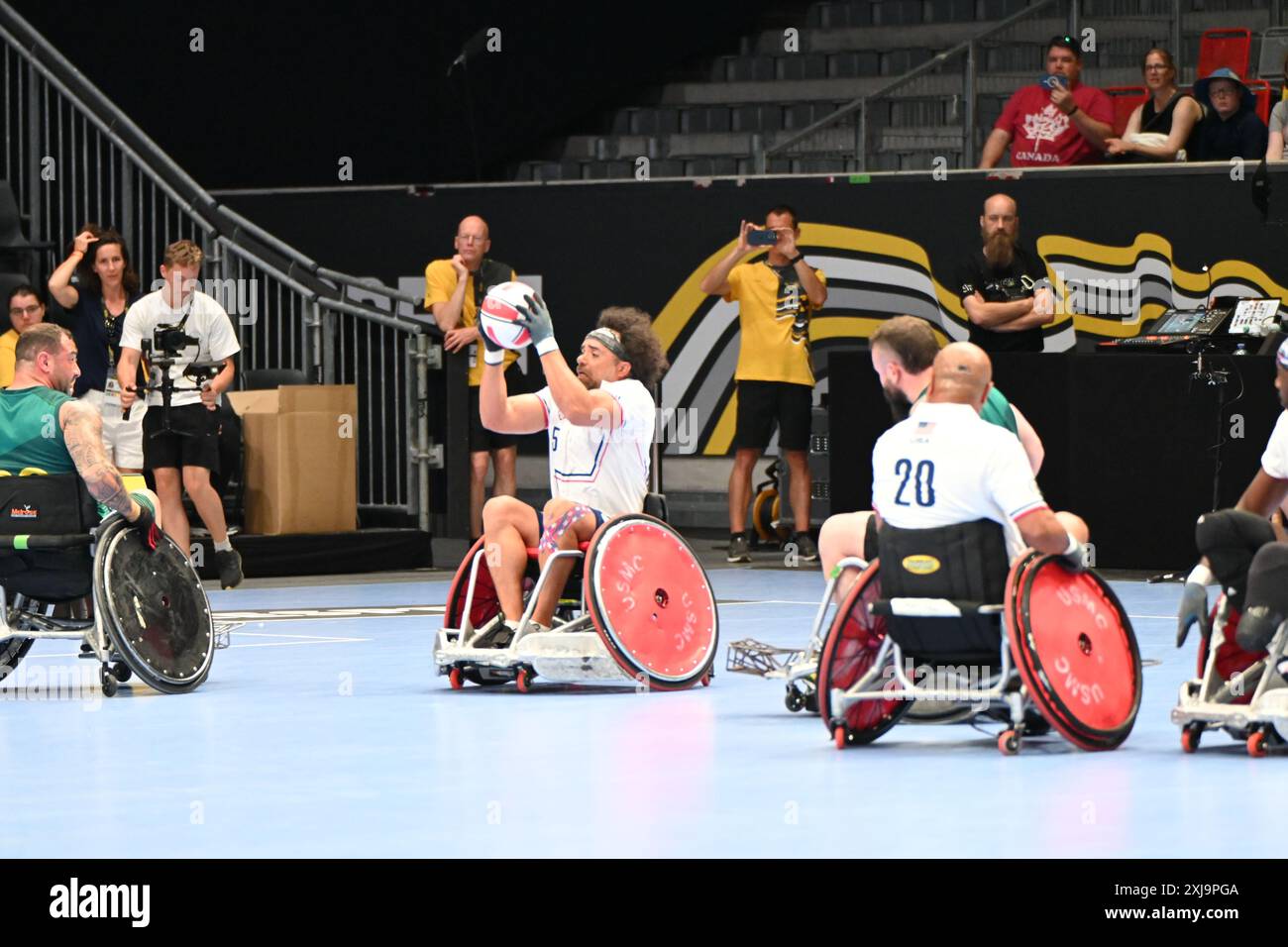 The Invictus Games 2023 Wheelchair Rugby Stock Photo - Alamy