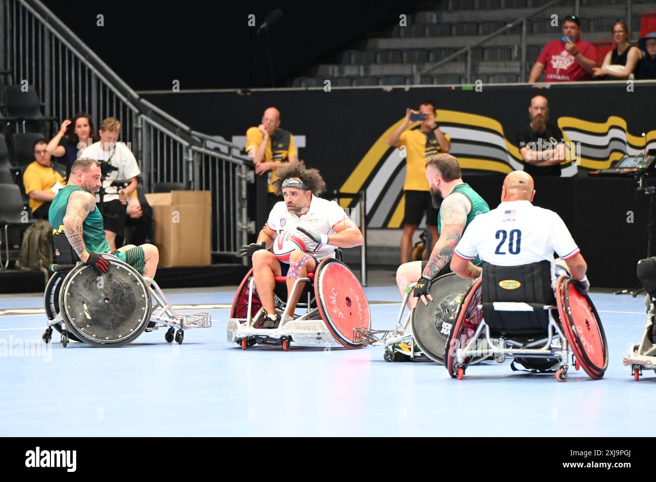 The Invictus Games 2023 Wheelchair Rugby Stock Photo - Alamy